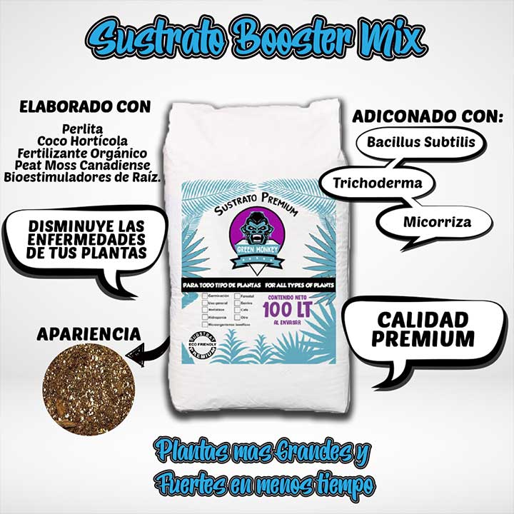 Green Monkey Booster Mix Biocontrol Blue 100 Lts. | Green Monkey